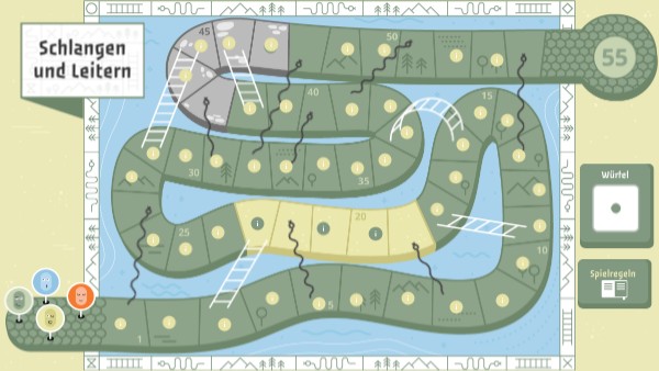 Schlangen und Leitern | Genially