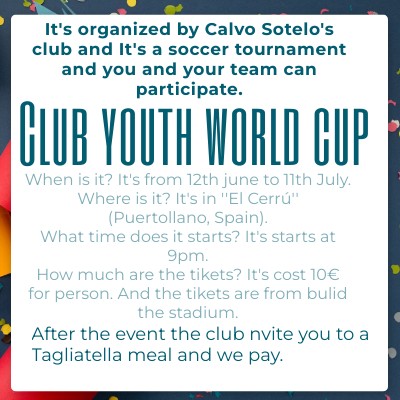 Club Youth World Cup | Genially