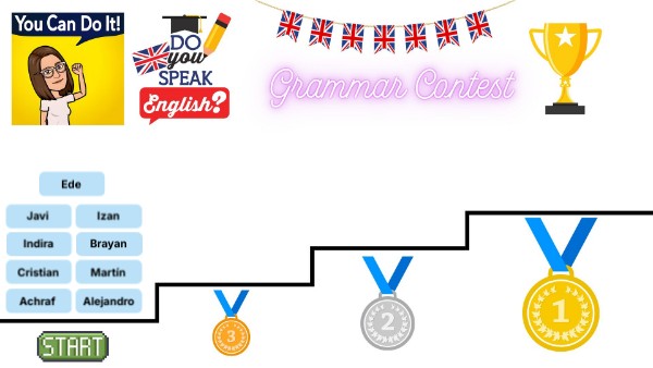 Grammar Contest 3º | Genially