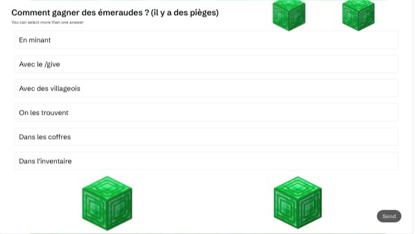 Question sur Minecraft