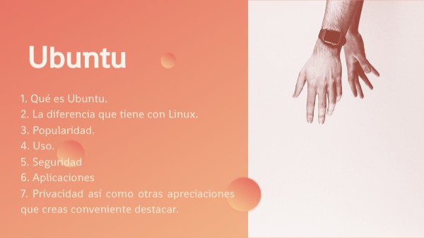 PRESENTACION QUE ES UBUNTU