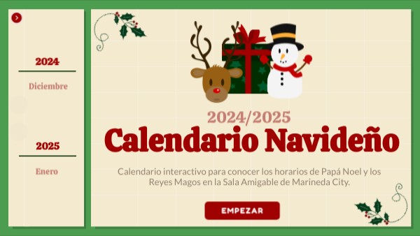 Calendario curso 2024 | Genially