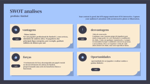 Matriz Swot | Genially