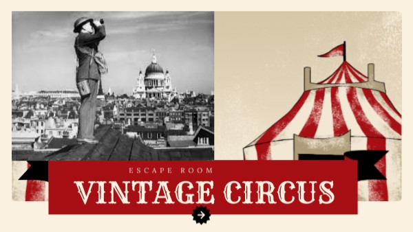 Escape Room Circo Vintage