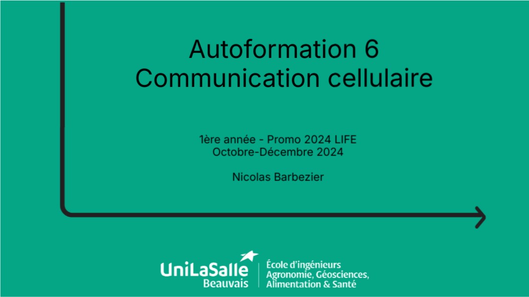 AF 6 Biologie cellulaire 2024