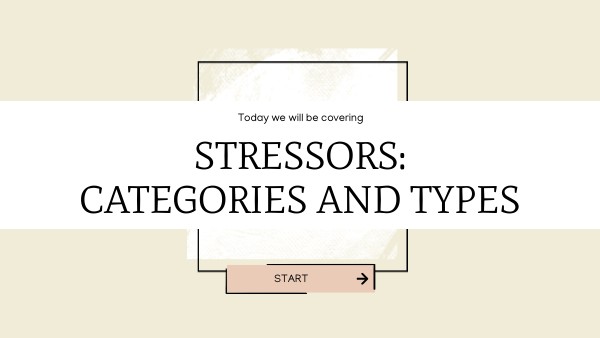 Stressors Lesson