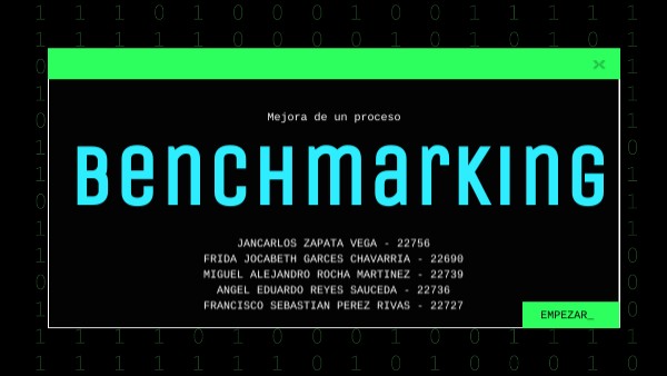 BENCHMARKING 4°E | Genially