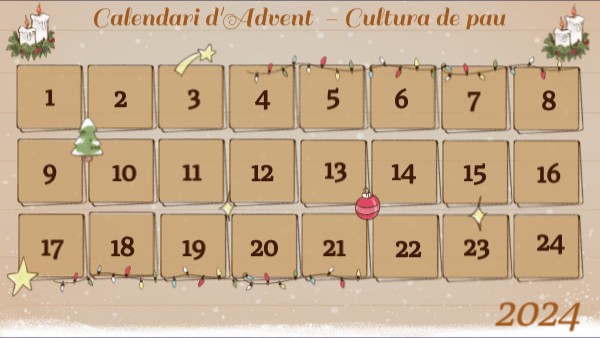 Calendari Advent 2024