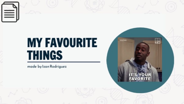 Presentación favourite things