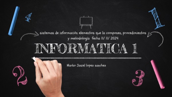 informatica 1 proyecto modular | Genially
