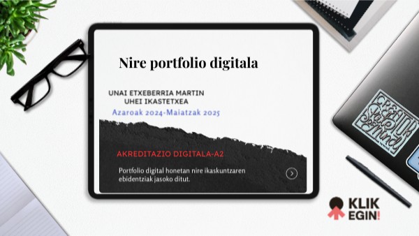 Portfolio digitala