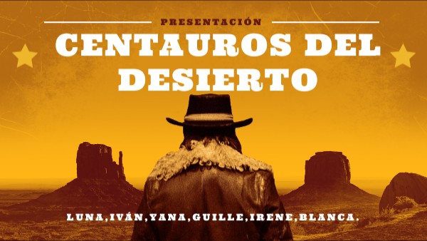 Presentación Western | Genially