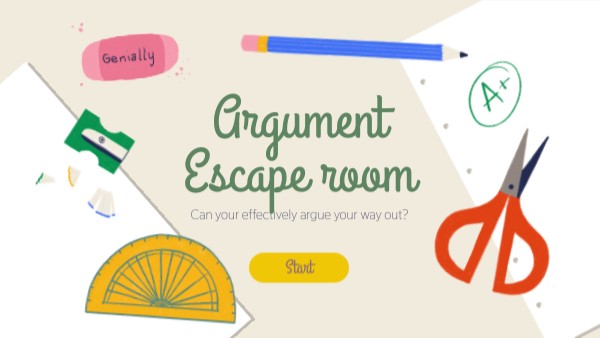 Argument Escape Room