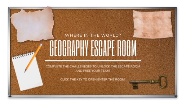Geography Escape Room