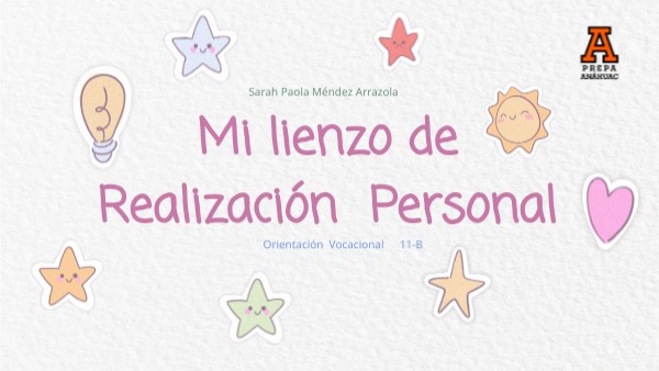 REALIZACIÓN PERSONAL | Genially