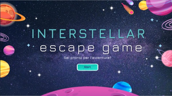 Interstellar Escape Game