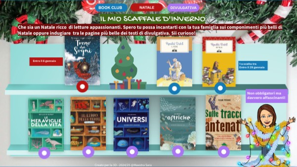 Libri Natale CL3 | Genially