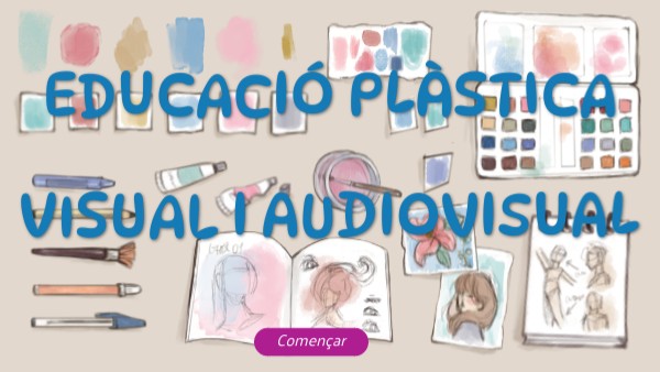 EDUCACIÓ PLÀSTICA I VISUAL PDC