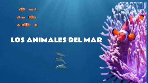 Los animales del mar | Genially