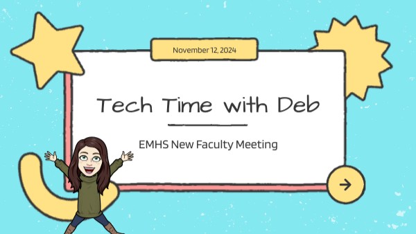 Tech Time with Deb [2024-11-12] | Genially