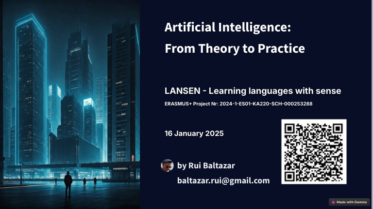 LANSEN Artificial-Intelligence-From-Theory-to-Practice.pptx | Genially