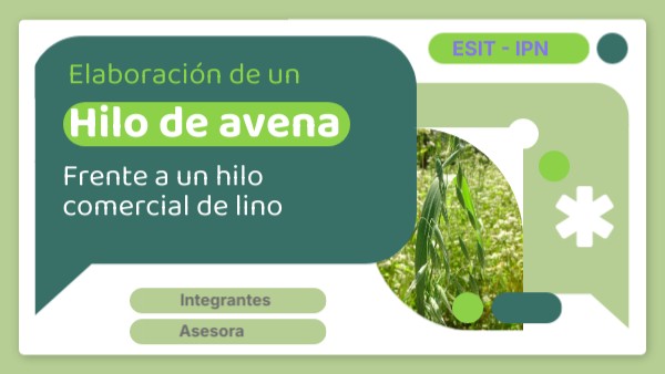 Presentación Seminario- Hilo de avena