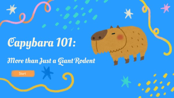Capybaras 101: More than a Giant Rodent