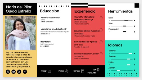 CV COMPACT | Genially