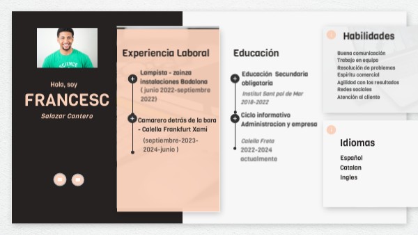 CV Biografía | Genially