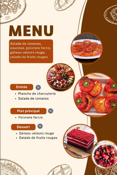 Menu | Genially