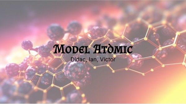 Model atòmic