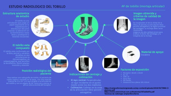 Mapa Mental Semicircular AP Tobillo | Genially