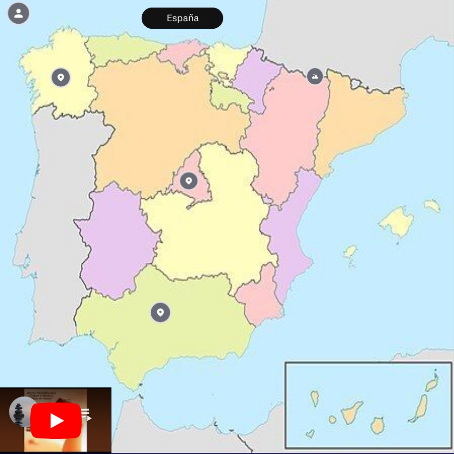 MAPA ESPAÑA INTERACTIVO | Genially