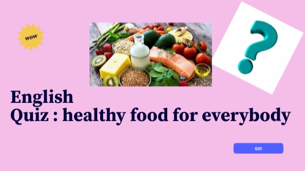 Quiz final task anglais