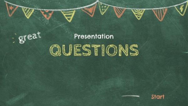 Animated Chalkboard Presentation