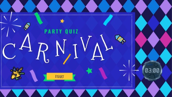 Carnevale Party Quiz | Genially