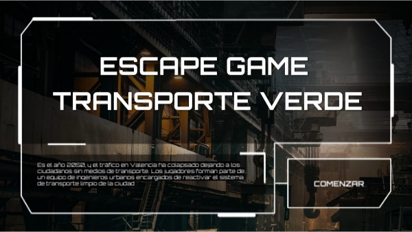 ESCAPE GAME TRANSPORTE