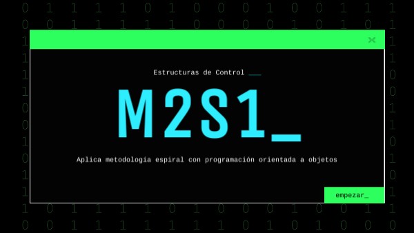 Estructuras de Control | Genially