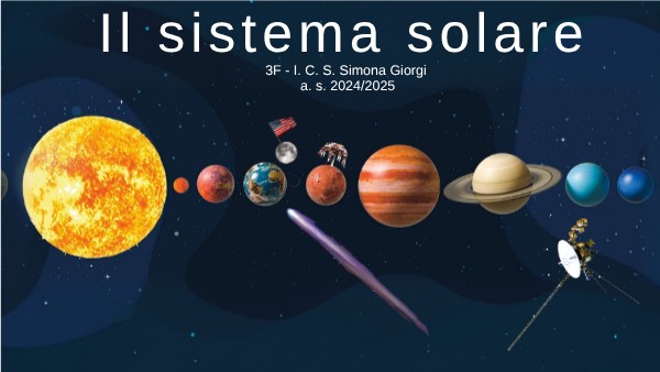 Solar system - 3A CLIL