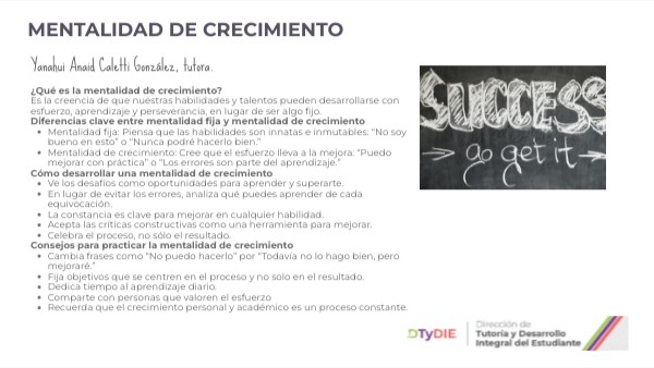 Mentalidad de crecimiento