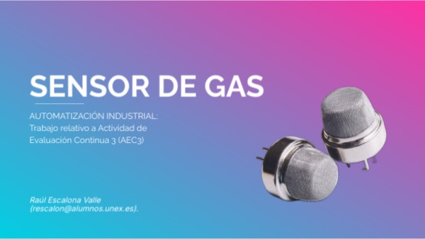 PRESENTACIÓN SENSOR DE GAS | Genially