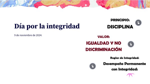 Día por la integridad | Genially