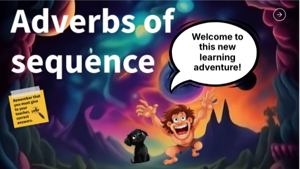 1.5 Adverbs of sequence