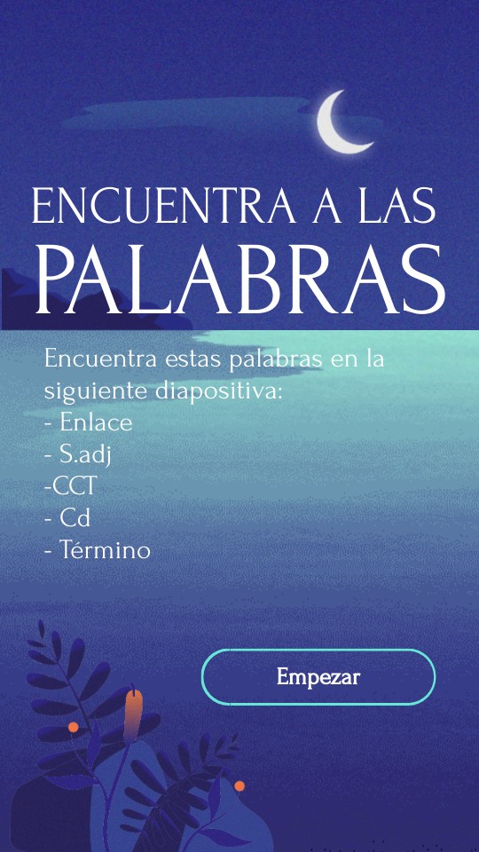 Encuentra a las palabras