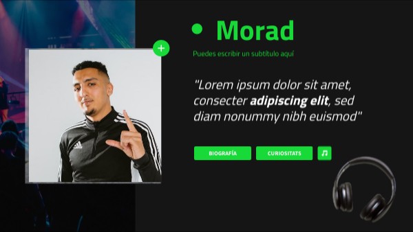 BIO CANTANTE