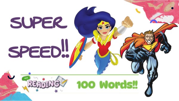 Reading 100 words