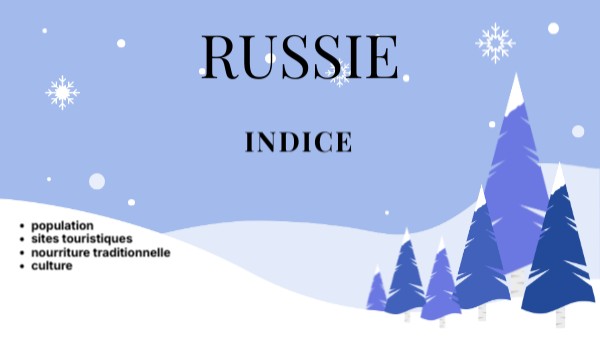 Presentación RUSSIE