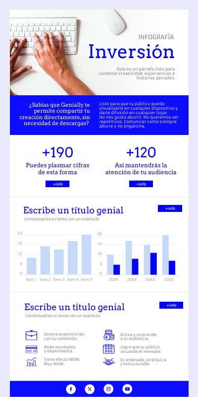 Infografía Inversión | Genially