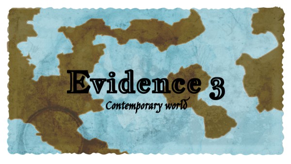 Evidence 3 - Contemporary world | Genially