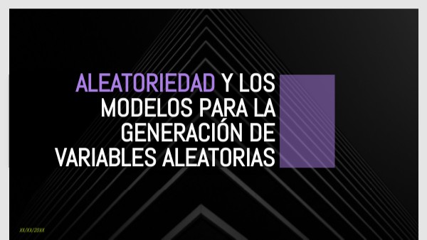 La aleatoriedad